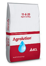 Agrolution High K CalMag 11-6-20 +6Ca +1.5Mg Fertilizer | ICL US