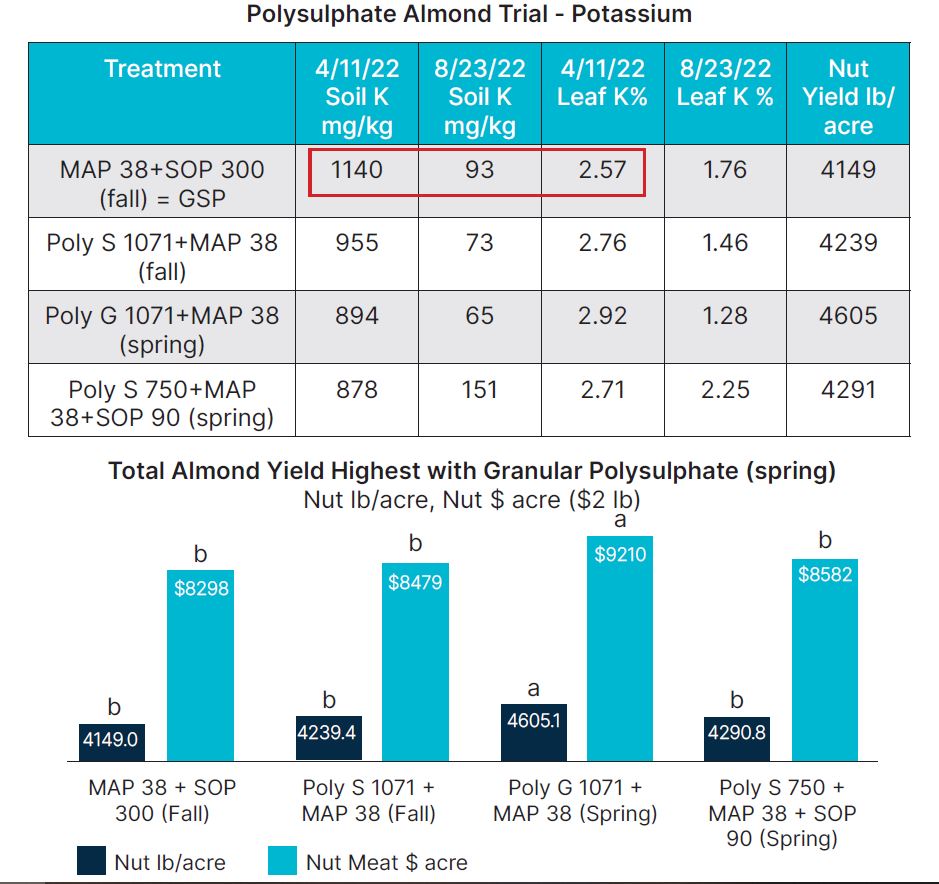 Polysulphate Improves ROI & Almond Yield | ICL US