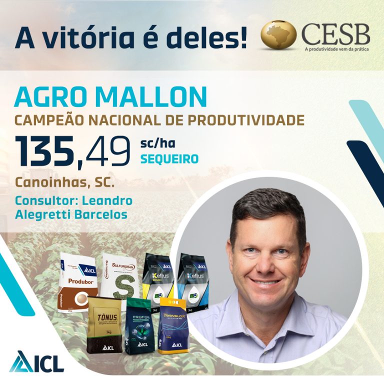 Os Cases dos campeões de produtividade CESB 2025 | ICL Brazil