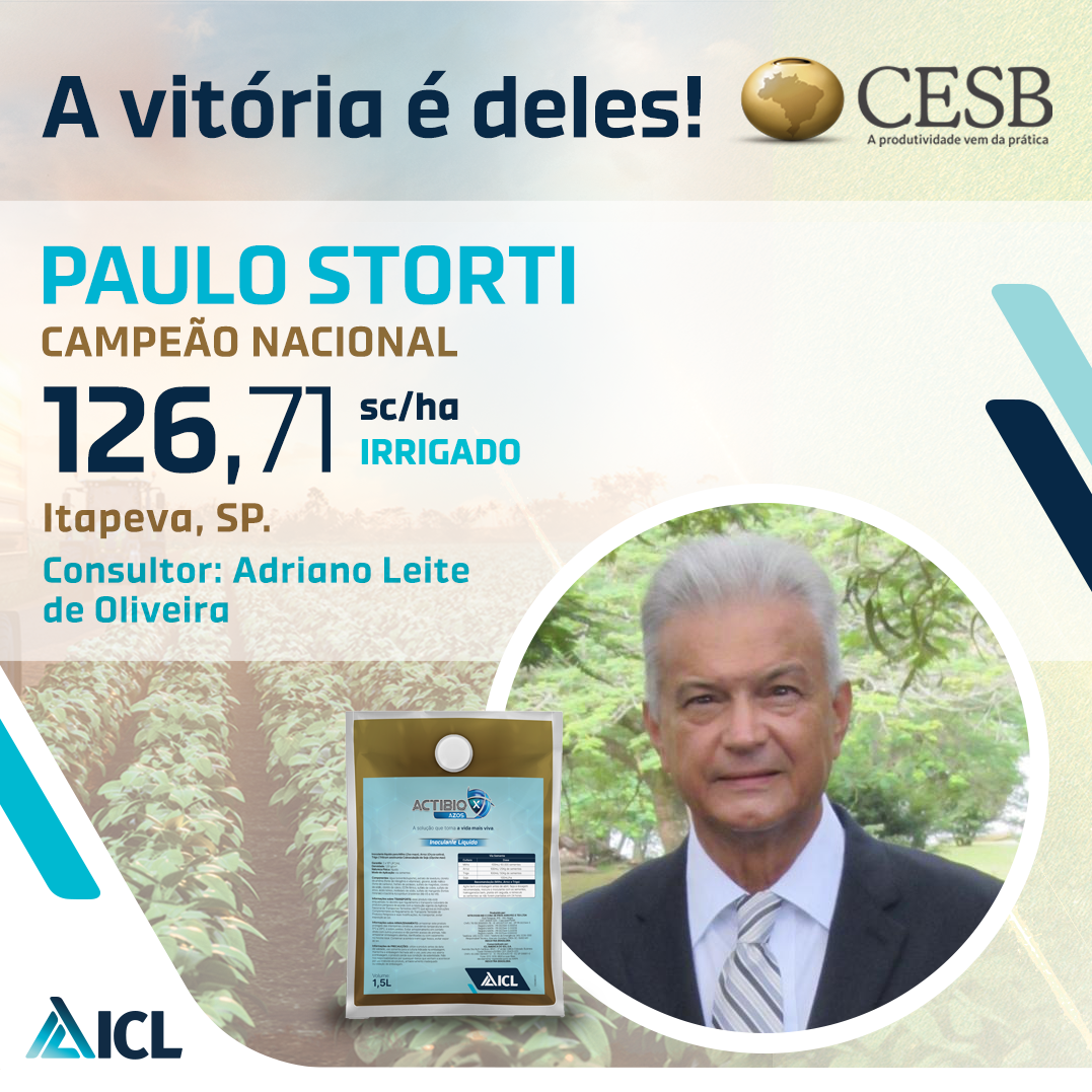 Os Cases dos campeões de produtividade CESB 2025 | ICL Brazil