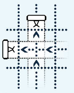 Looppatronen voor de roterende en drop spreaders | ICL Benelux